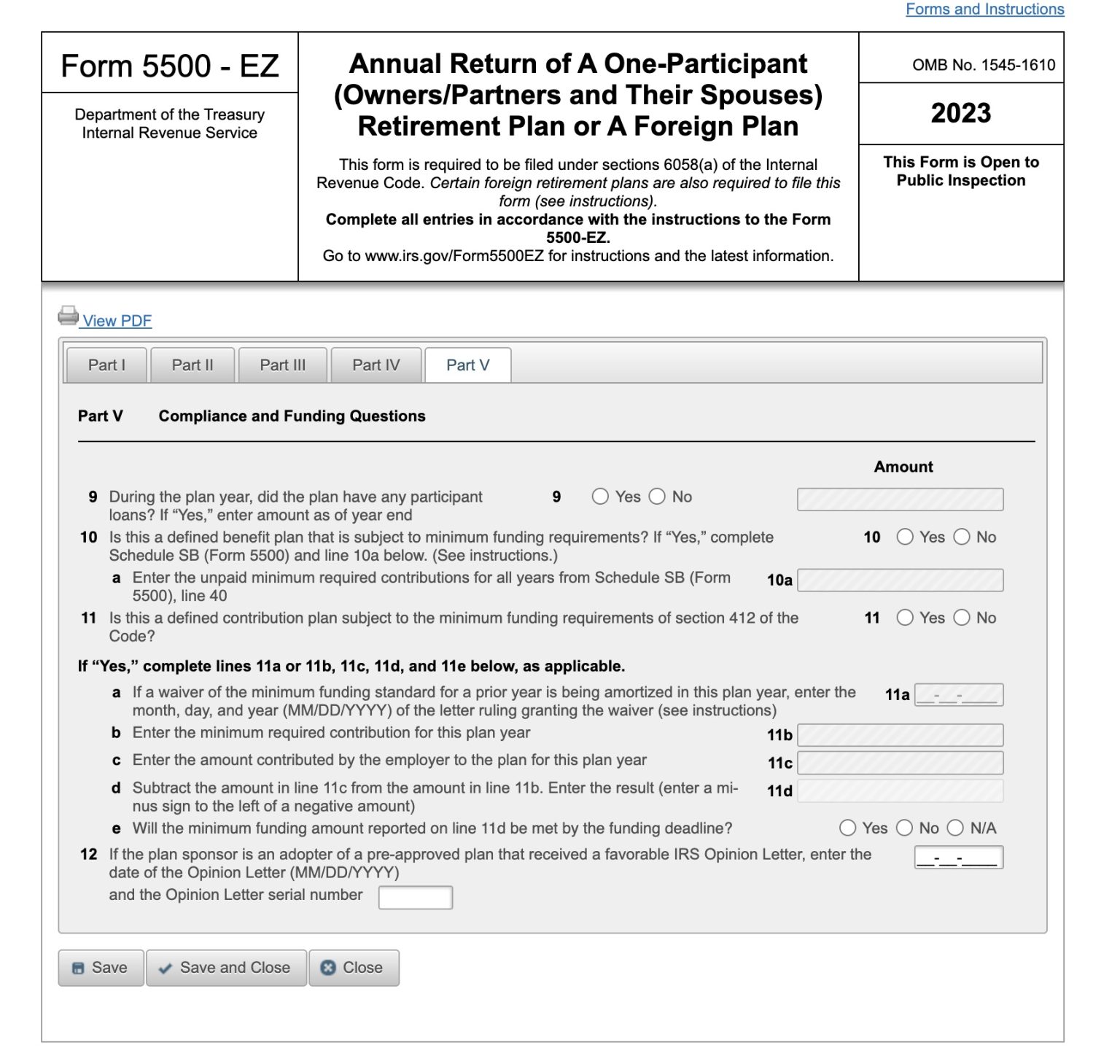 How to Fill Out IRS Form 5500-EZ | White Coat Investor
