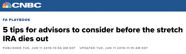 The New Stretch IRA | White Coat Investor