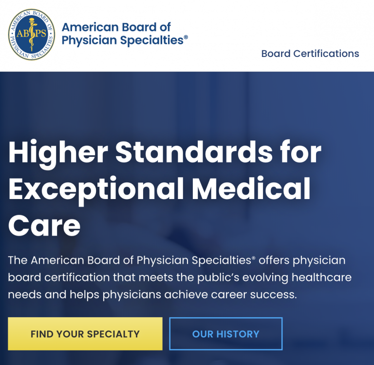 Types of Board Certifications for Doctors | White Coat Investor