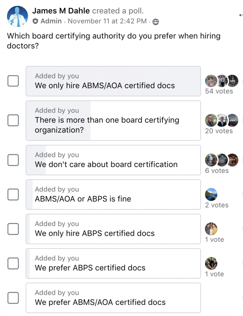 Types of Board Certifications for Doctors | White Coat Investor