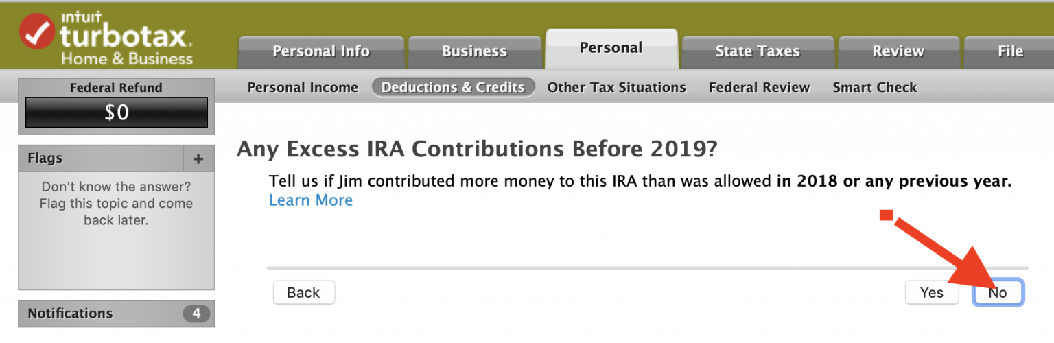 How to Report a Backdoor Roth IRA on Turbotax [With Screenshots ...