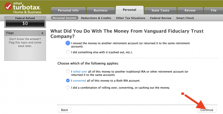 How to Report a Backdoor Roth IRA on Turbotax [With Screenshots ...