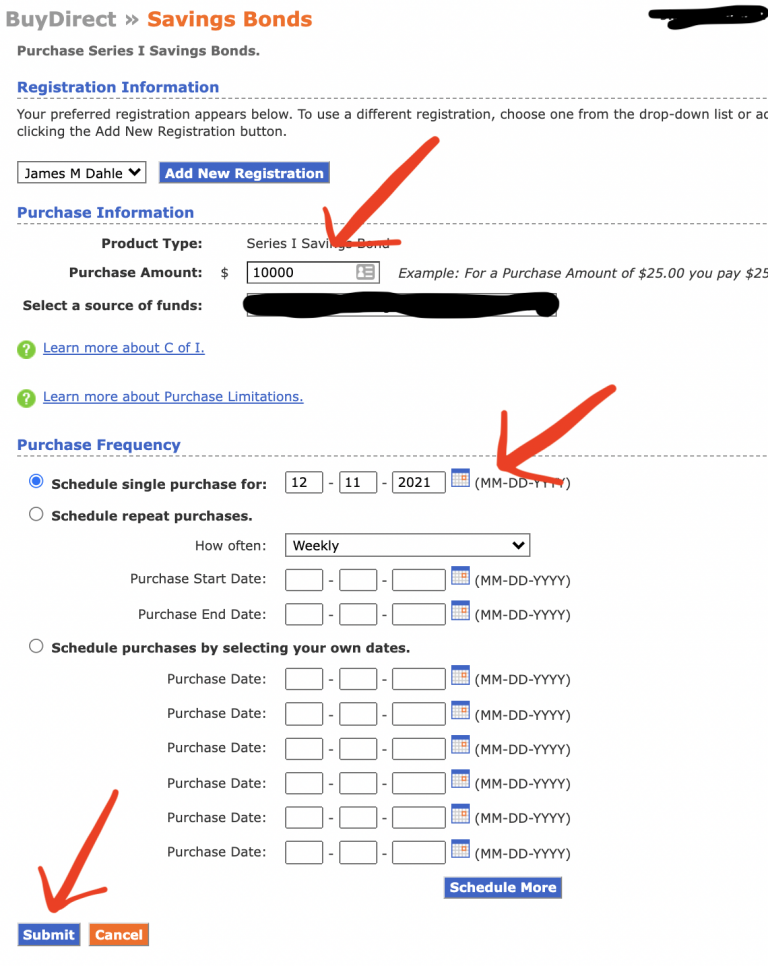 How to Buy I Bonds at TreasuryDirect [With Screenshots] | White Coat ...