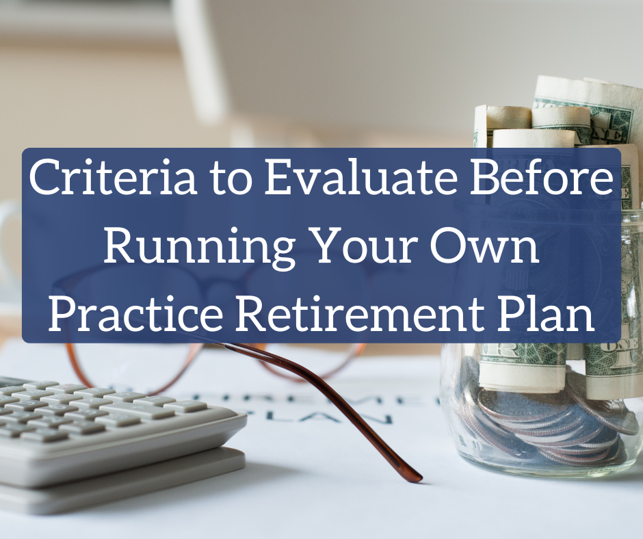 How to Evaluate Medical Practice 401(k) Retirement Plan | White Coat ...