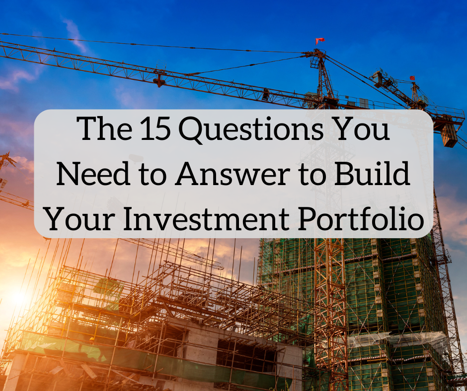 15 Questions to Build Your Investment Portfolio | White Coat Investor