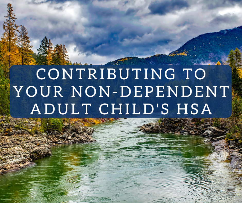 Contributing to Your Non-Dependent Adult Child's HSA | White Coat Investor