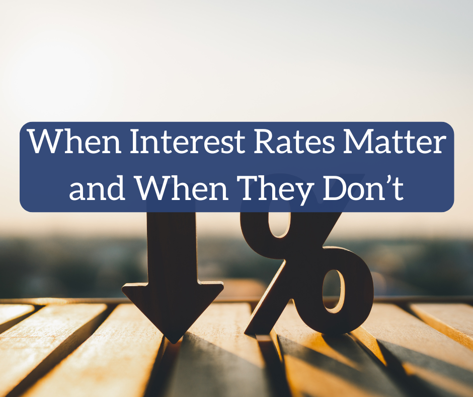 When Interest Rates Matter and When They Don’t | White Coat Investor