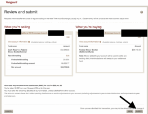 How to Take a Qualified Charitable Distribution (QCD) at Vanguard [with ...