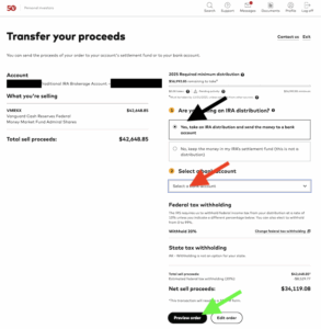 How to Take a Qualified Charitable Distribution (QCD) at Vanguard [with ...